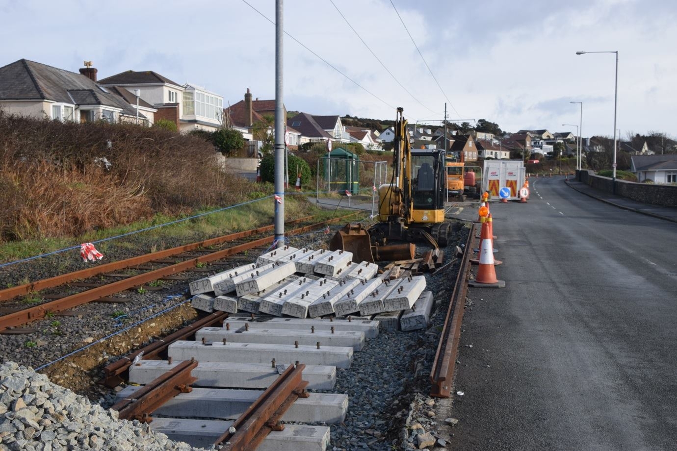 Winter 2017/18 – Line Works Gallery | Manx Electric Railway Online