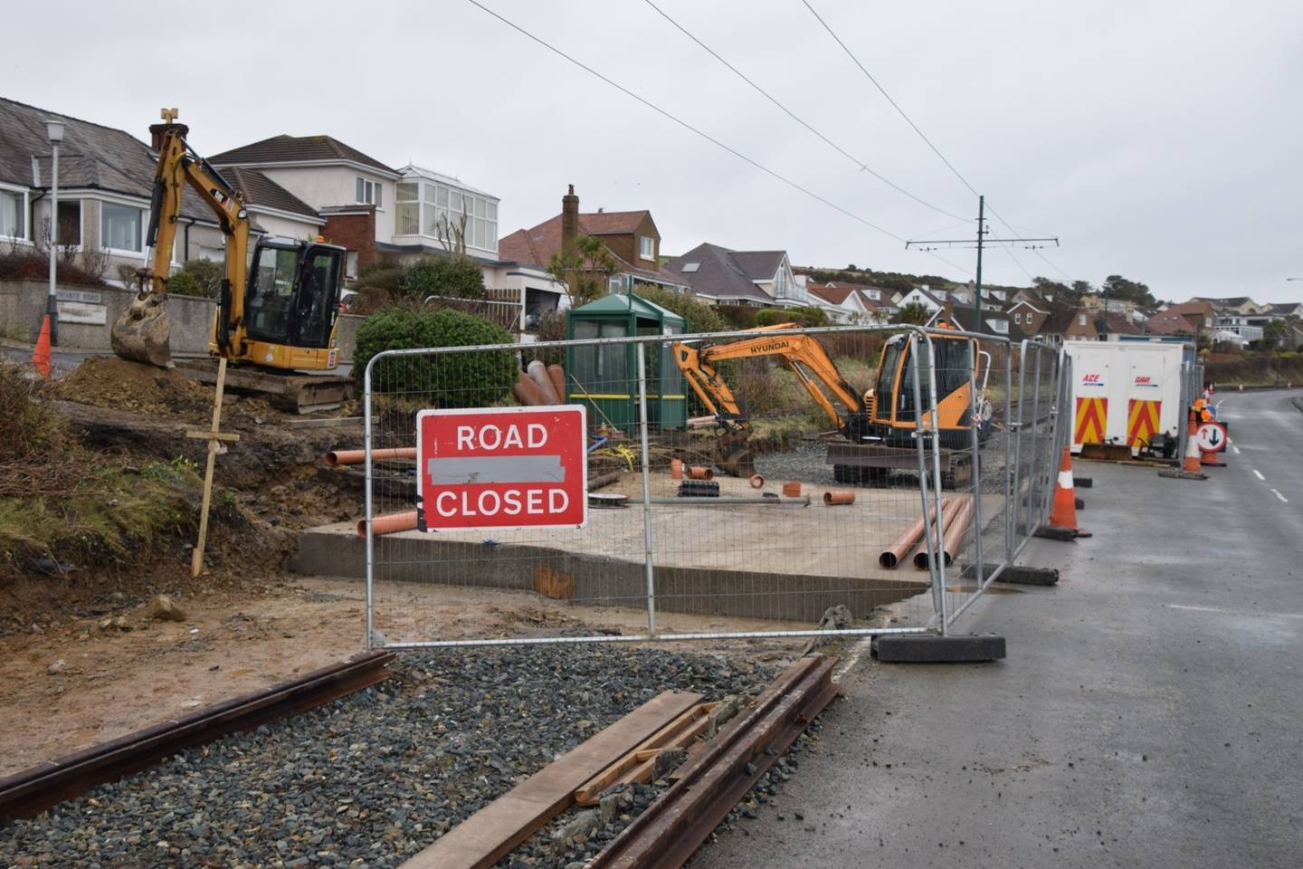 Winter 2017/18 – Line Works Gallery | Manx Electric Railway Online