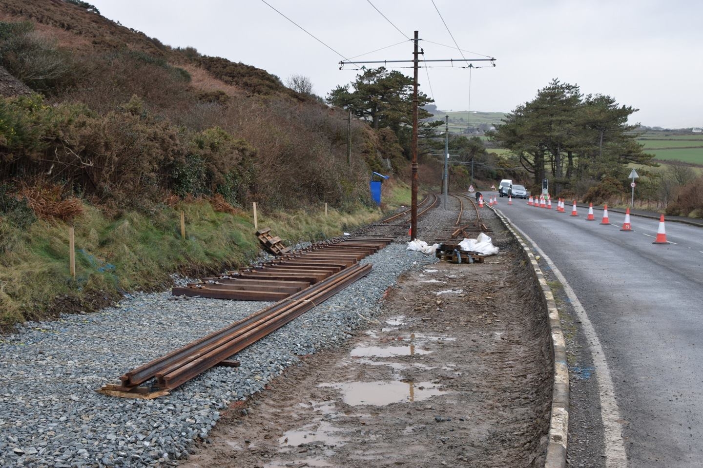 Winter 2017/18 – Line Works Gallery | Manx Electric Railway Online