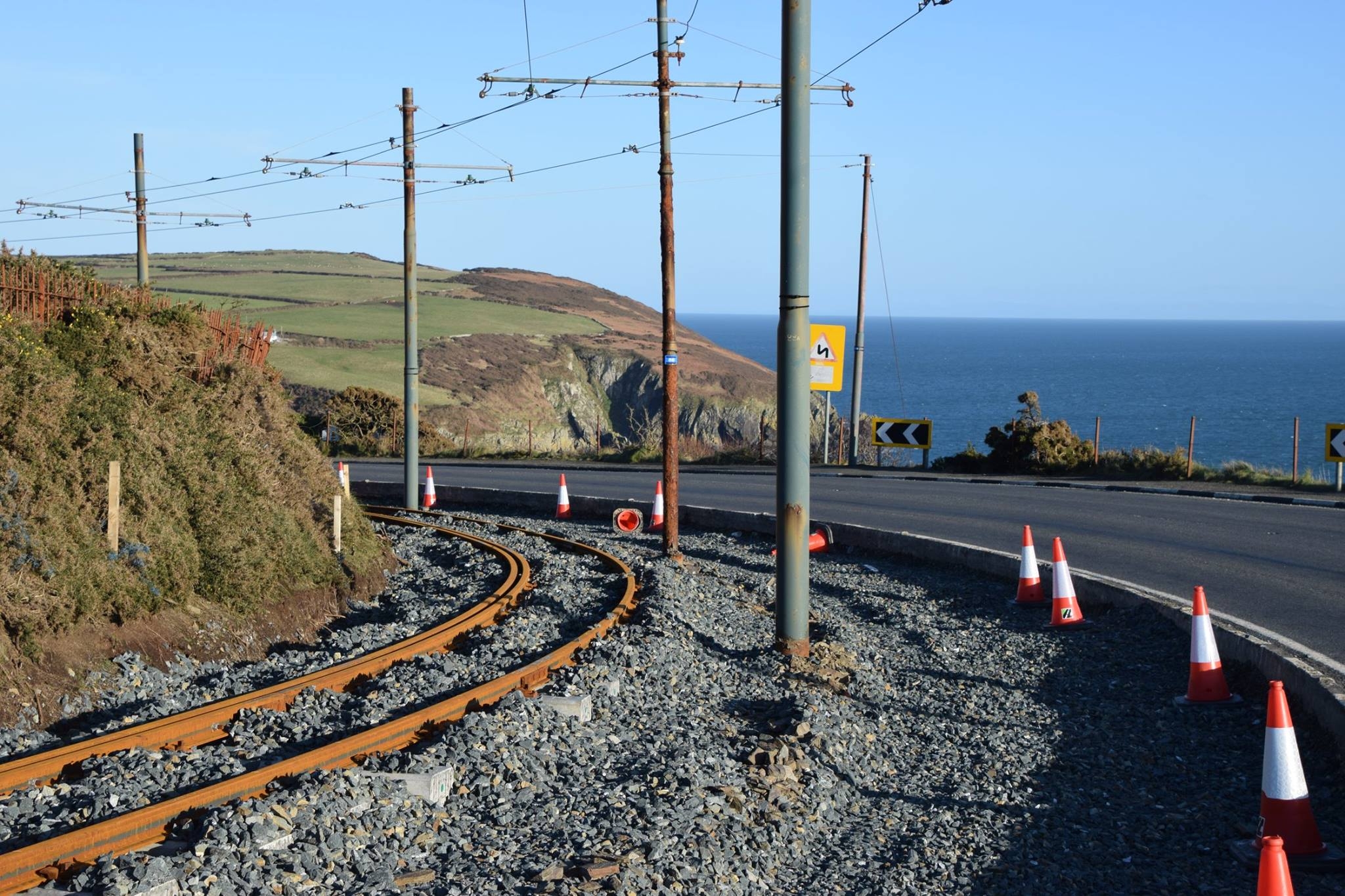 Winter 2017/18 – Line Works Gallery | Manx Electric Railway Online